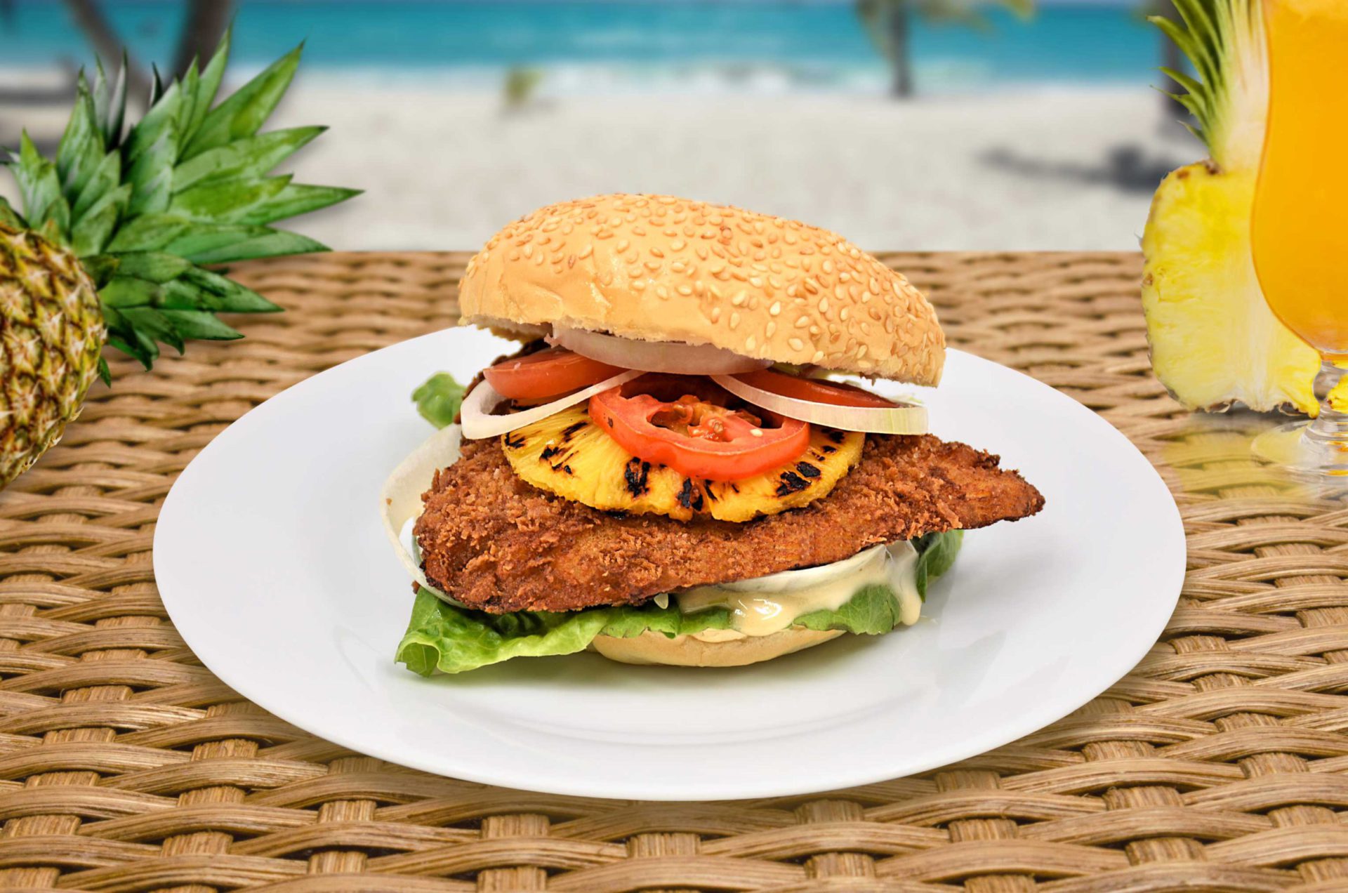 Ajinomoto | Hawaiian Fish Burger - Ajinomoto