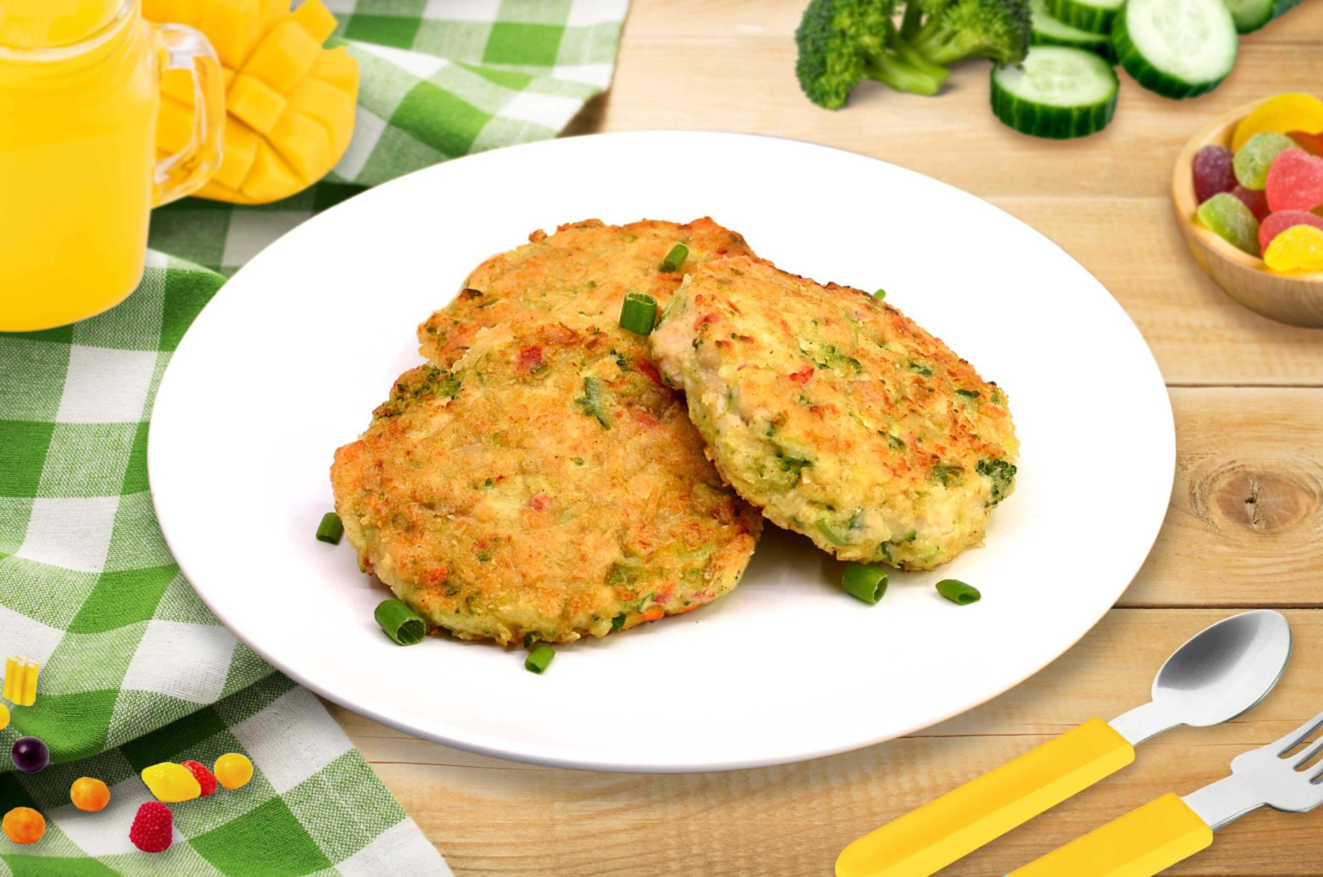 Ajinomoto | Mixed Veggie Kiddie Patties - Ajinomoto