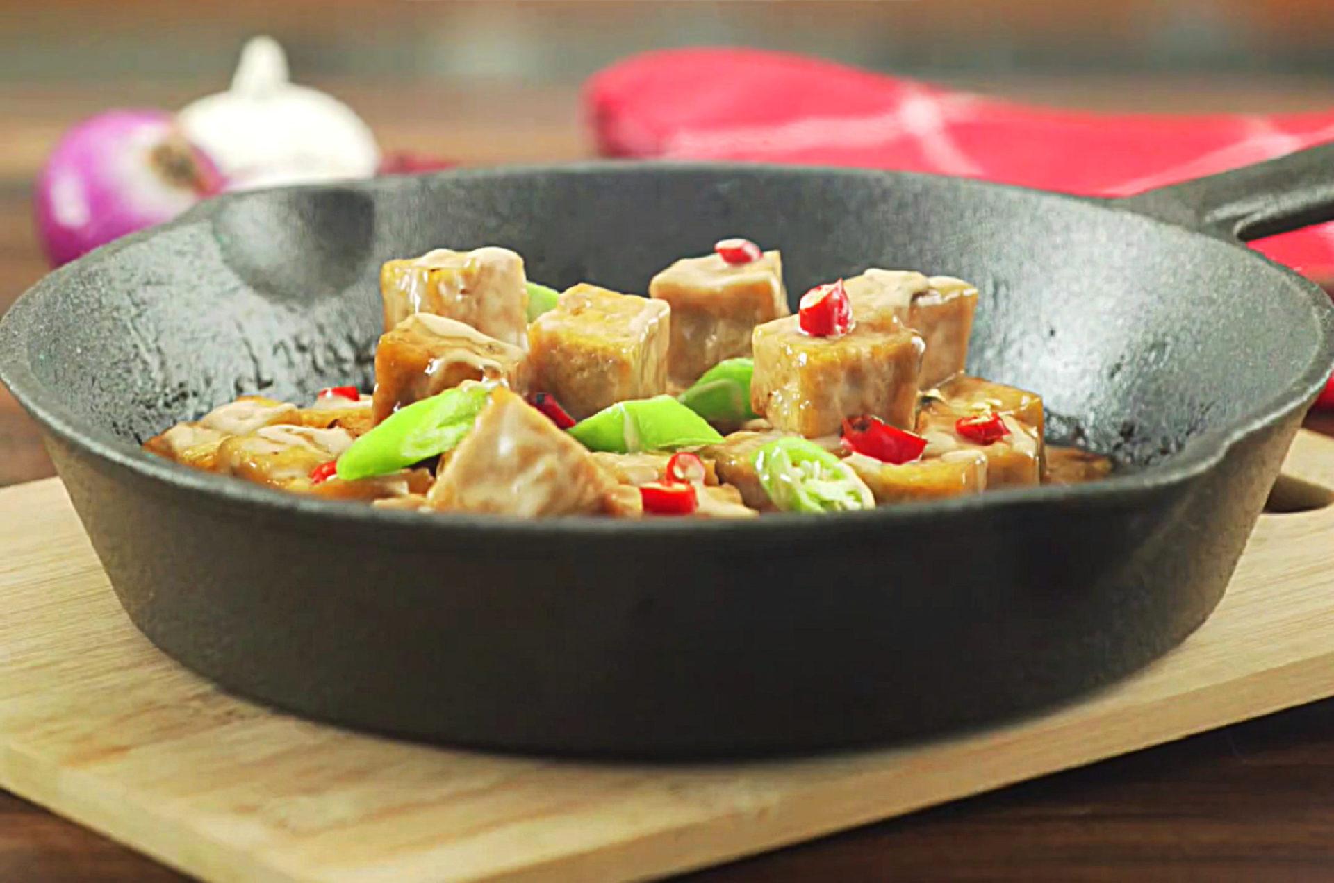 Ajinomoto | Sizzling Tofu - Ajinomoto