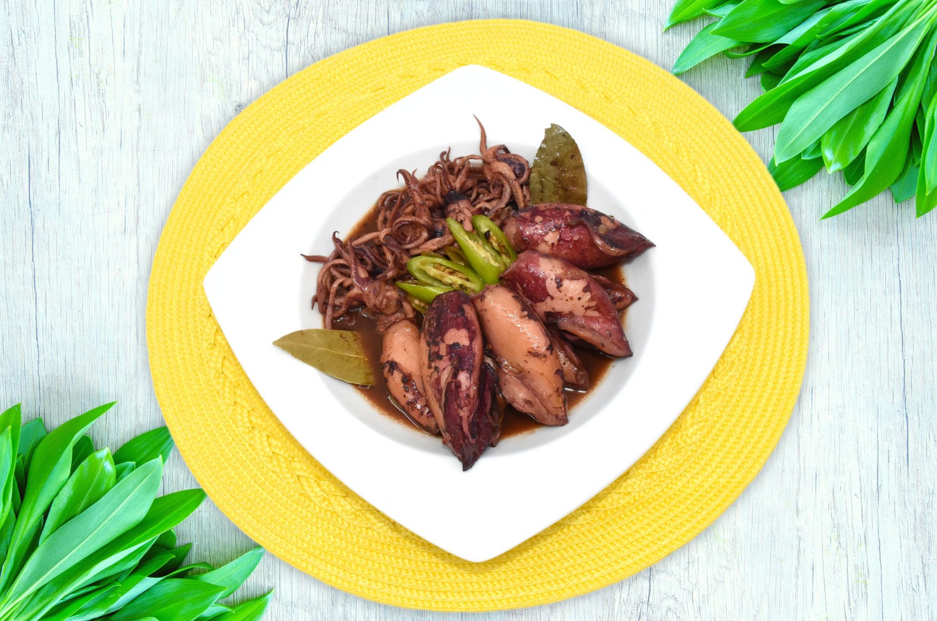 Ajinomoto | Adobong Pusit with AJI-GINISA® Flavor Seasoning Mix - Ajinomoto