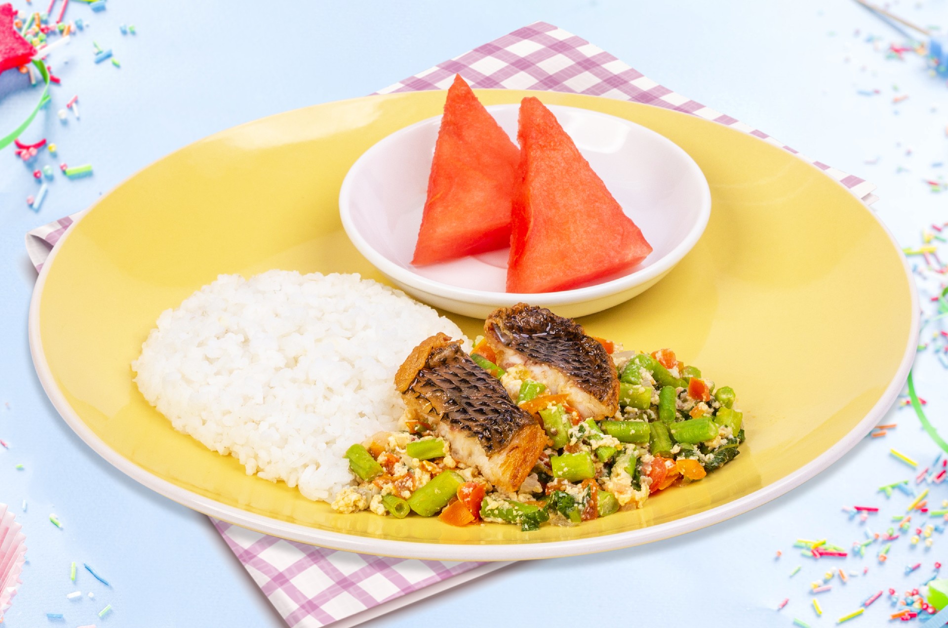 Ajinomoto | Ginisang Gulay at Pritong Isda Meal for Kids - Ajinomoto